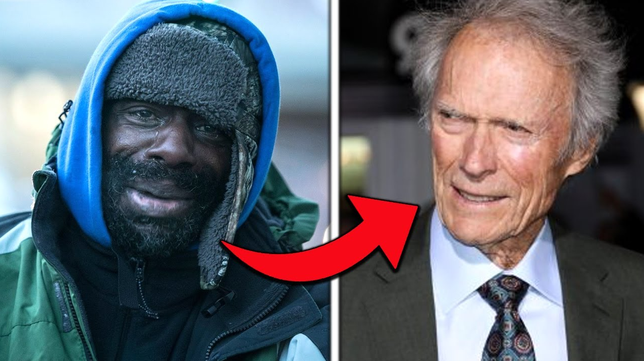 Homeless Man Asks Clint Eastwood “can You Give Me 1 ” Clints Response Is Shocking