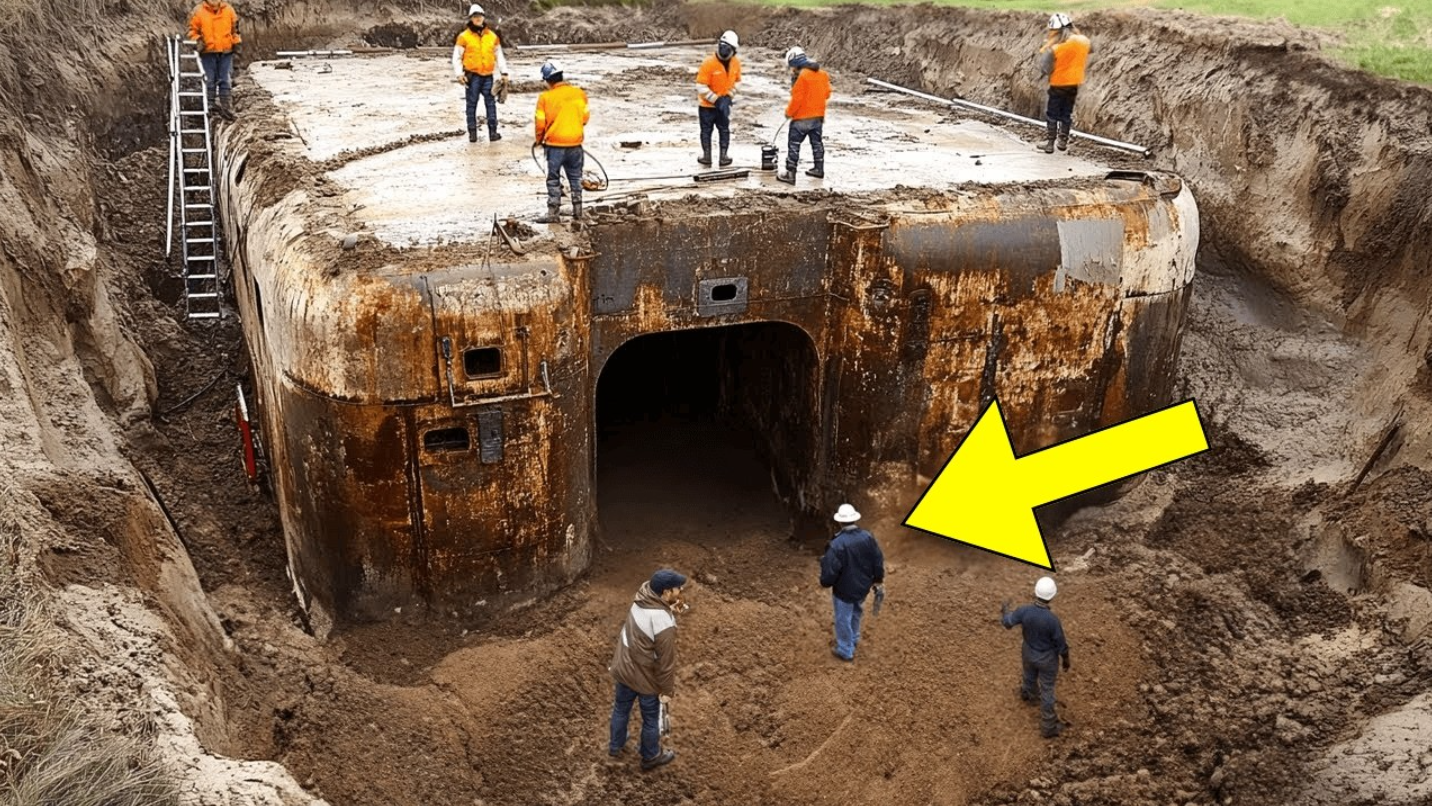 Woman Discovers Buried Bunker in Her Backyard, She Calls 911 After ...