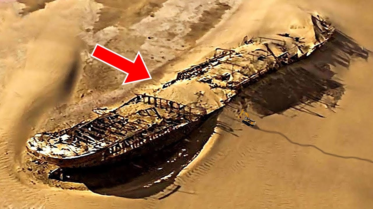Scientists Find Shipwreck In Desert, Then They Find Out How It Got There