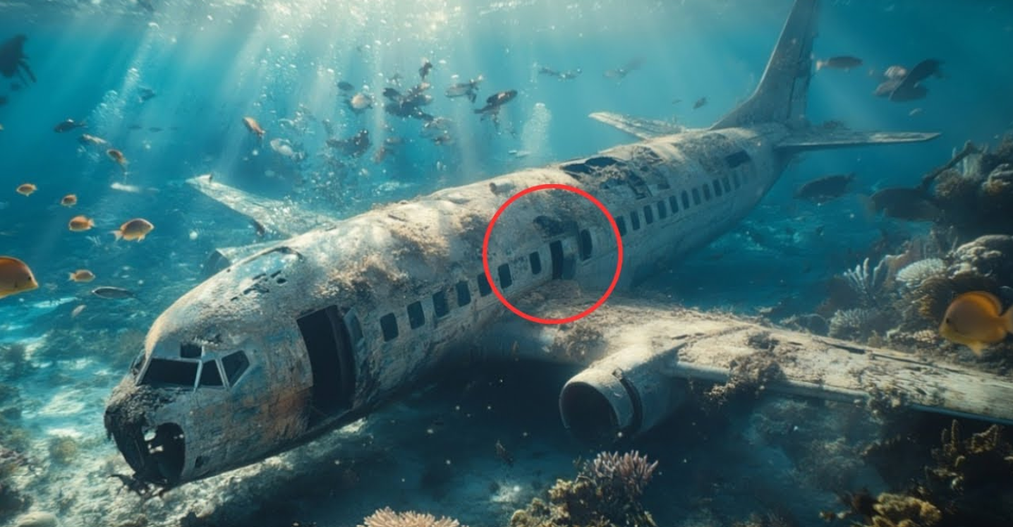 Mysterious plane found at the bottom of the sea. What was inside left ...