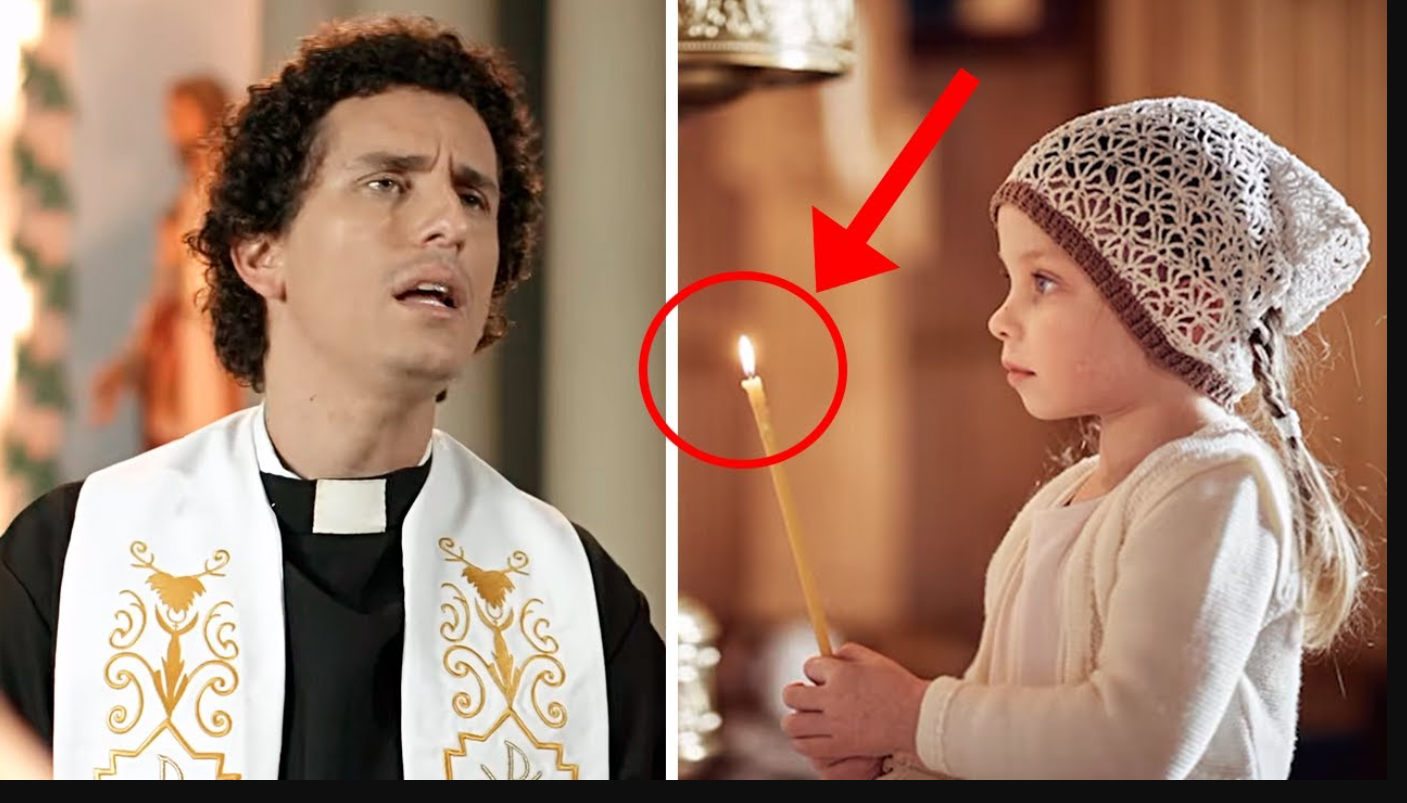 Little girl breaks into church and shouts at the priest: “Daddy, I need ...